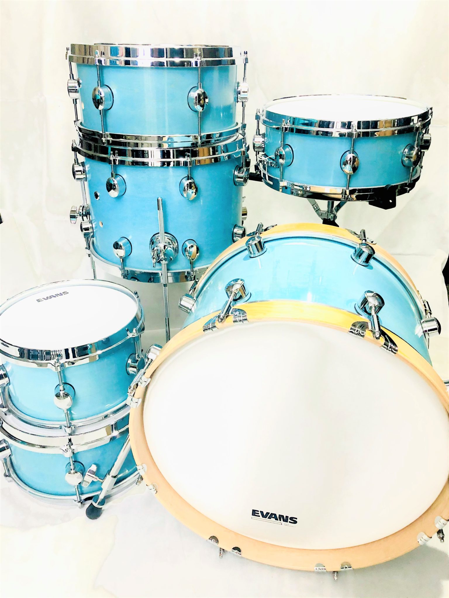 Custom Drum Set 5 Piece | Side Kick Drums