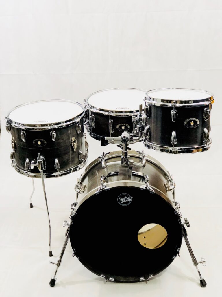 Nesting Drum Set "The Slinger" 4 Piece Kit | Side Kick Drums