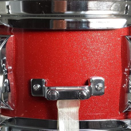 Berry Red Drum Wrap Side Kick Drums