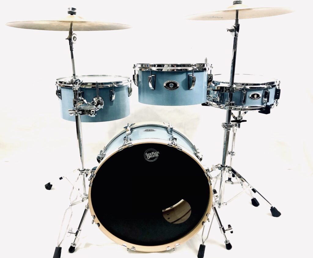 Gigster Nesting Drum Kit - 3 Piece Shell Pack with Case | Side Kick Drums